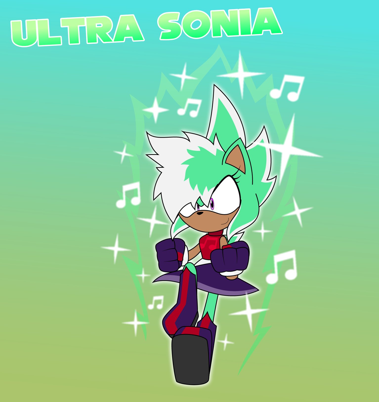 Super Sonia The Hedgehog