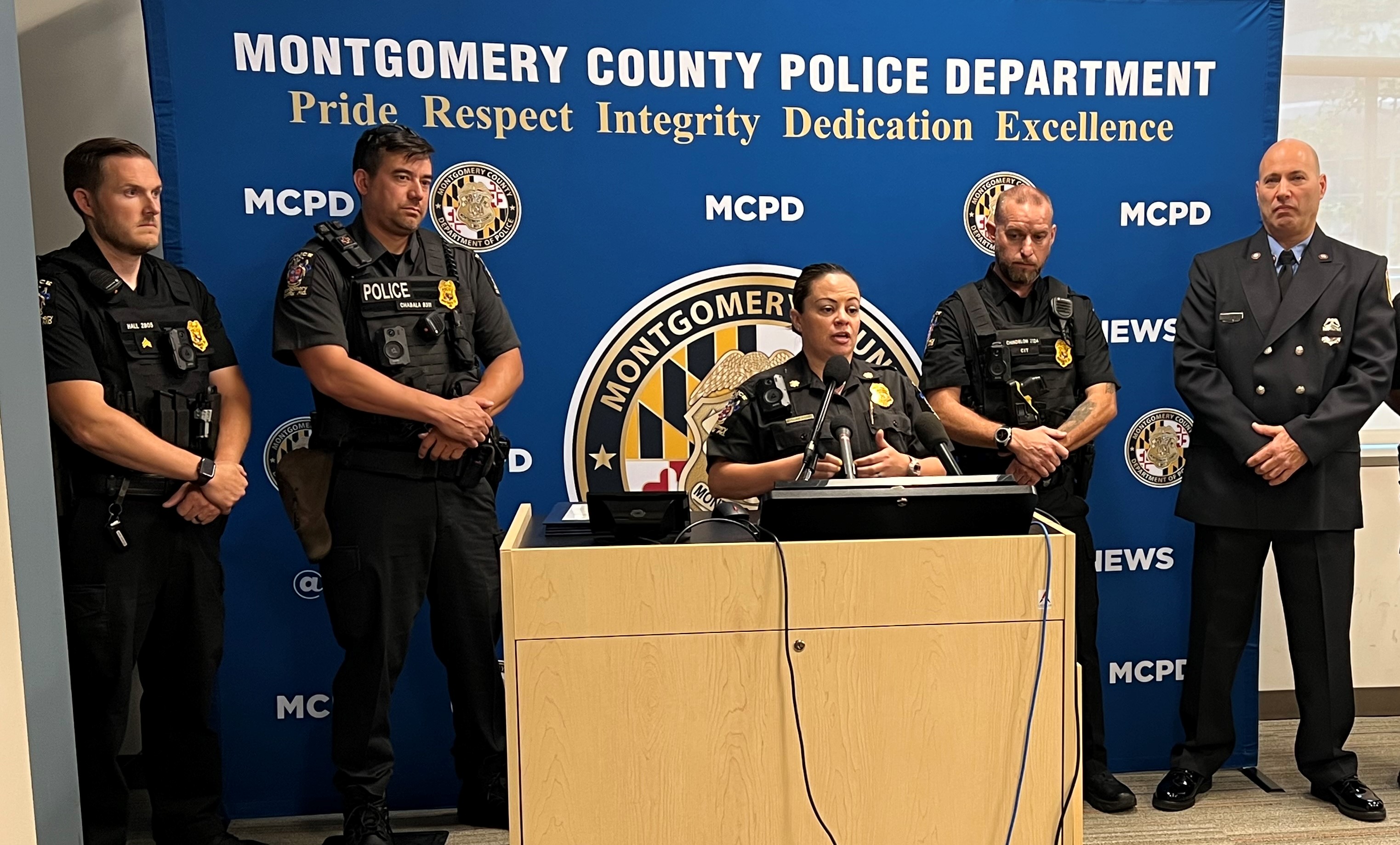 Montgomery County Department of Police on Twitter: "Today, myself, @2dCommander & @MontCoExec ...