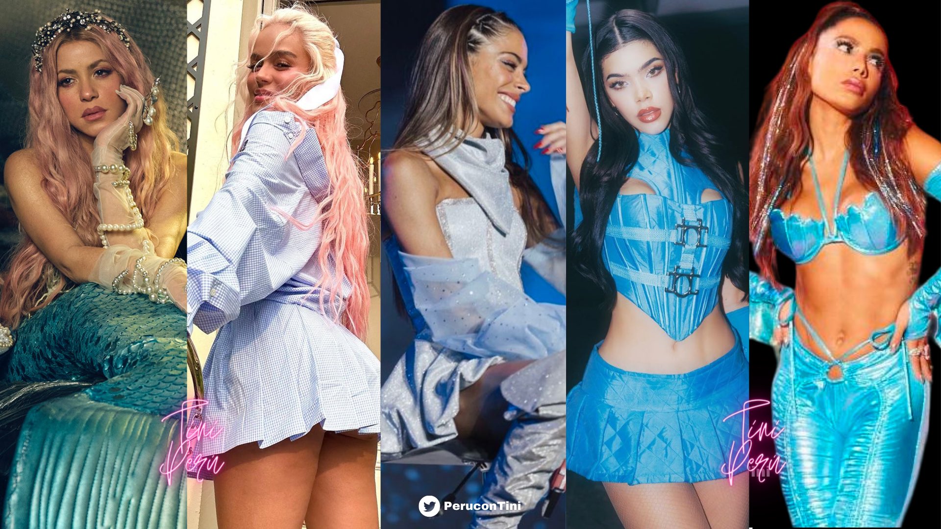 Tini Perú 🏹 On Twitter Tini Se Une A Shakira Karol G Kenia Os Y Anitta Como Las únicas