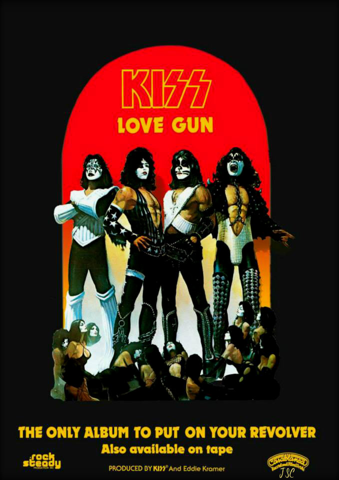 Kiss Love Gun Album Cover