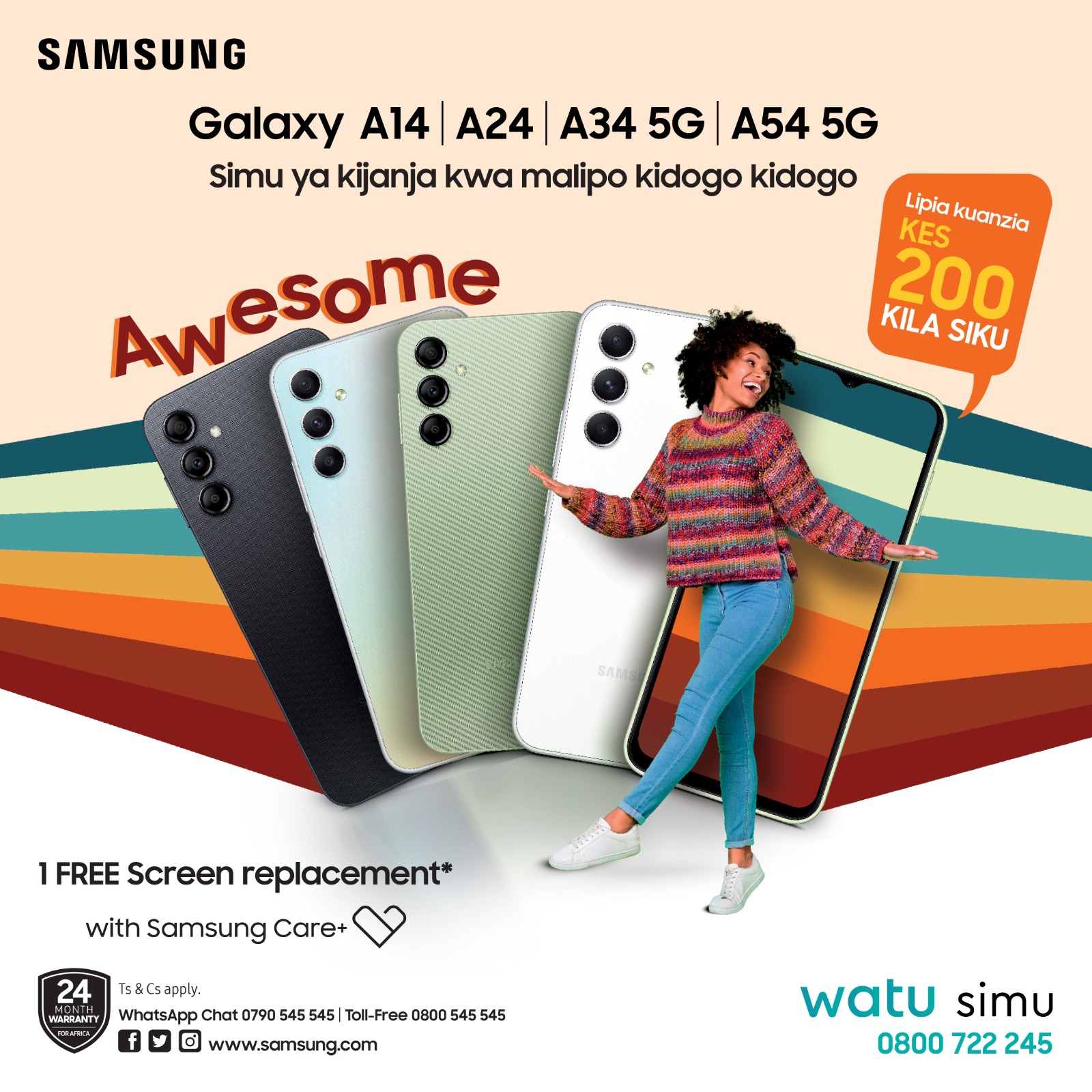 Samsung Mobile Kenya on Twitter: "You definitely deserve that new phone this new month!🎉🎉 It's ...