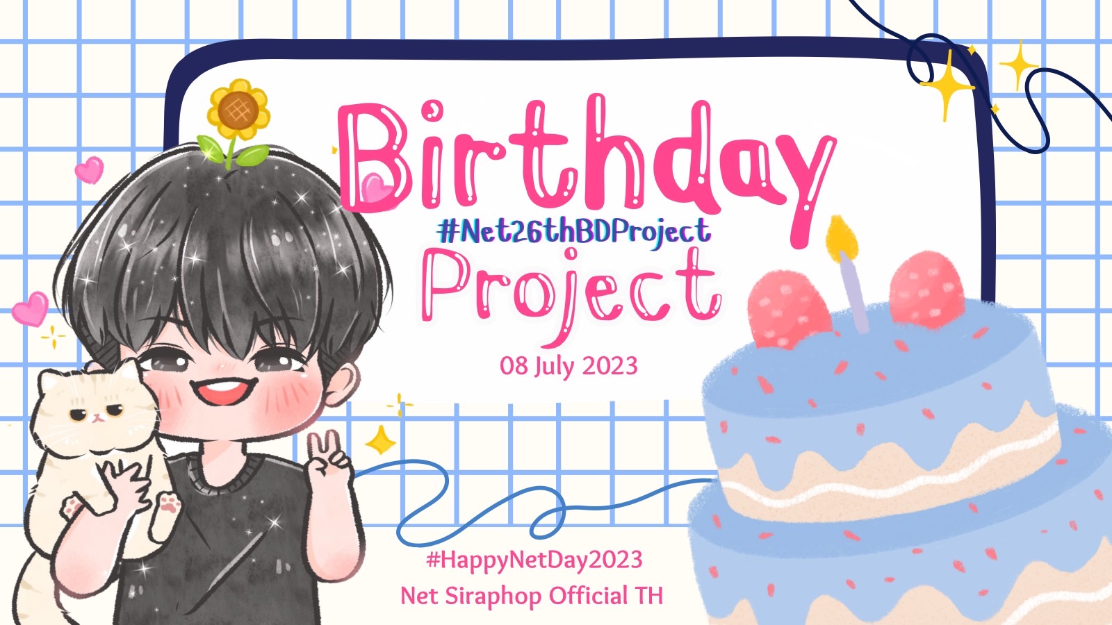 Net Siraphop Official TH 🦁🖤 on Twitter: "เธรดรวม #Net26thBDProject *:🎂⤾· @netsiraphop # ...