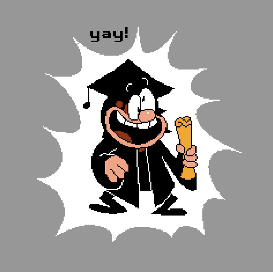 Yay Cartoon Character