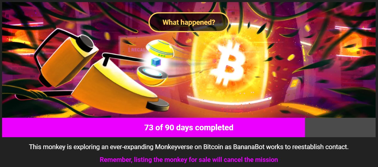 CrypToN3 (🍌,🍌) on Twitter: "One of my @OnChainMonkey genesis in my wallet is only 27 days away ...
