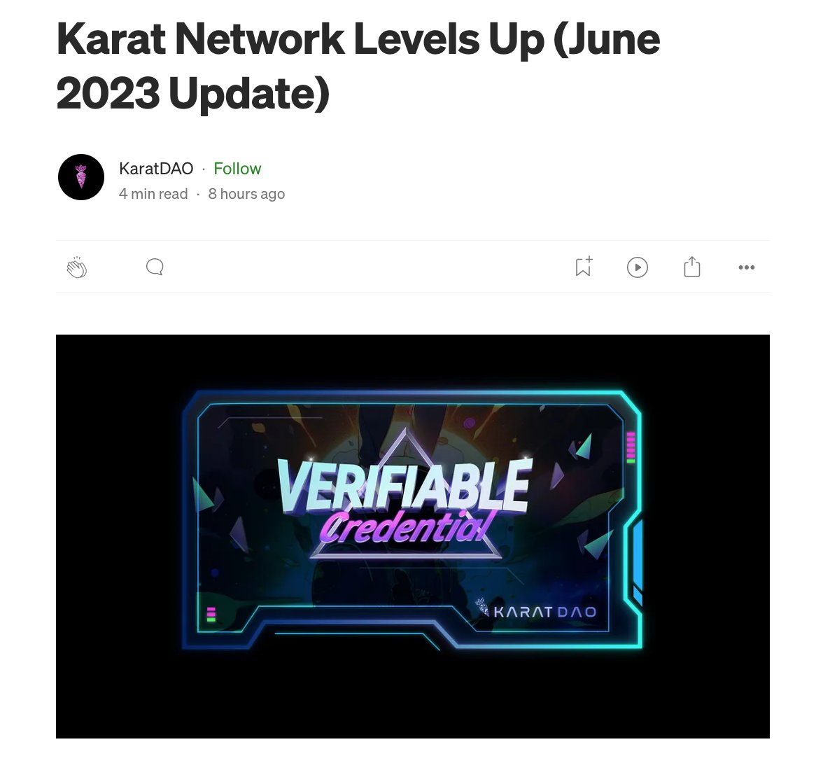 KaratDAO 🥕 The Largest Data Network on zkSync on Twitter: "📚 Elevating Digital Identity with ...