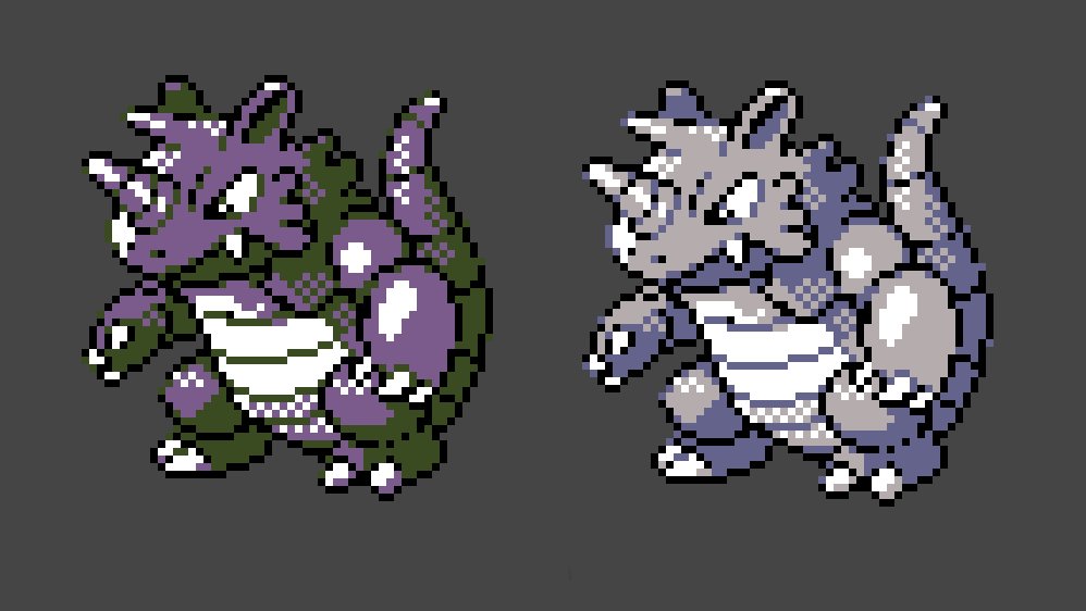 Shiny Nidoking Sprite