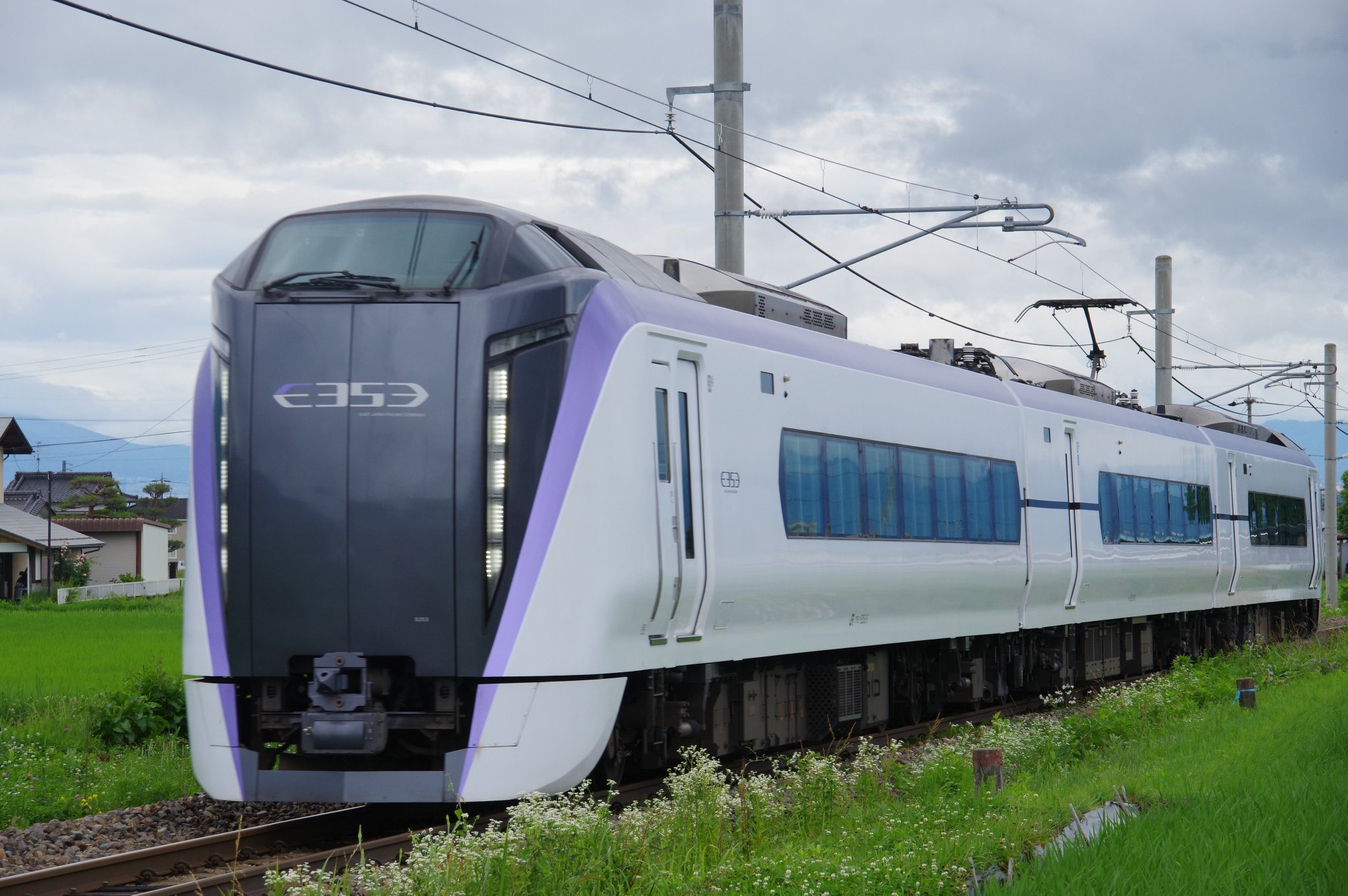 ancient=san(鉄分) on Twitter: "2023/07/01 9031M 特急あずさ1号(松本～白馬延長運転) E353系S203編成 E353系付属編成が営業運転で大糸線に ...