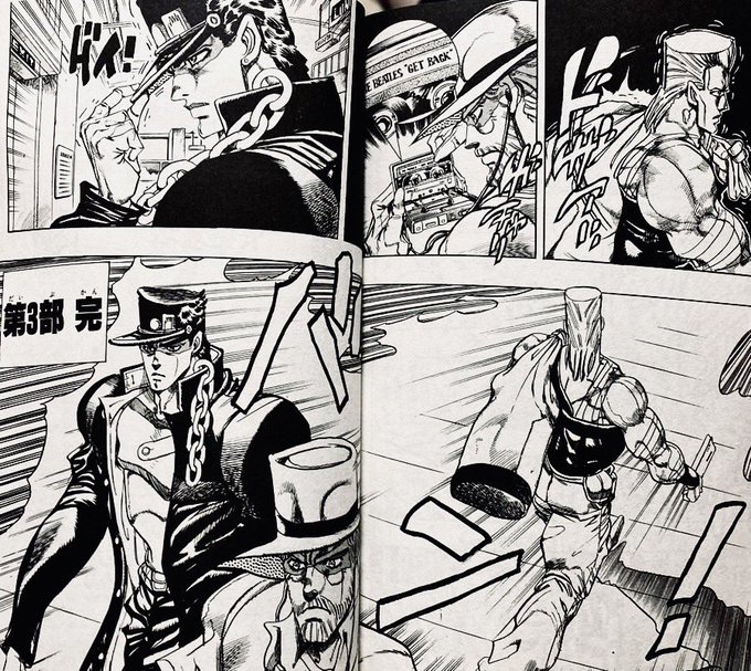 この曲には『Get back, Jojo』という歌詞がありジョジョの名前.. | メガロドン将軍 さんのマンガ | ツイコミ(仮)