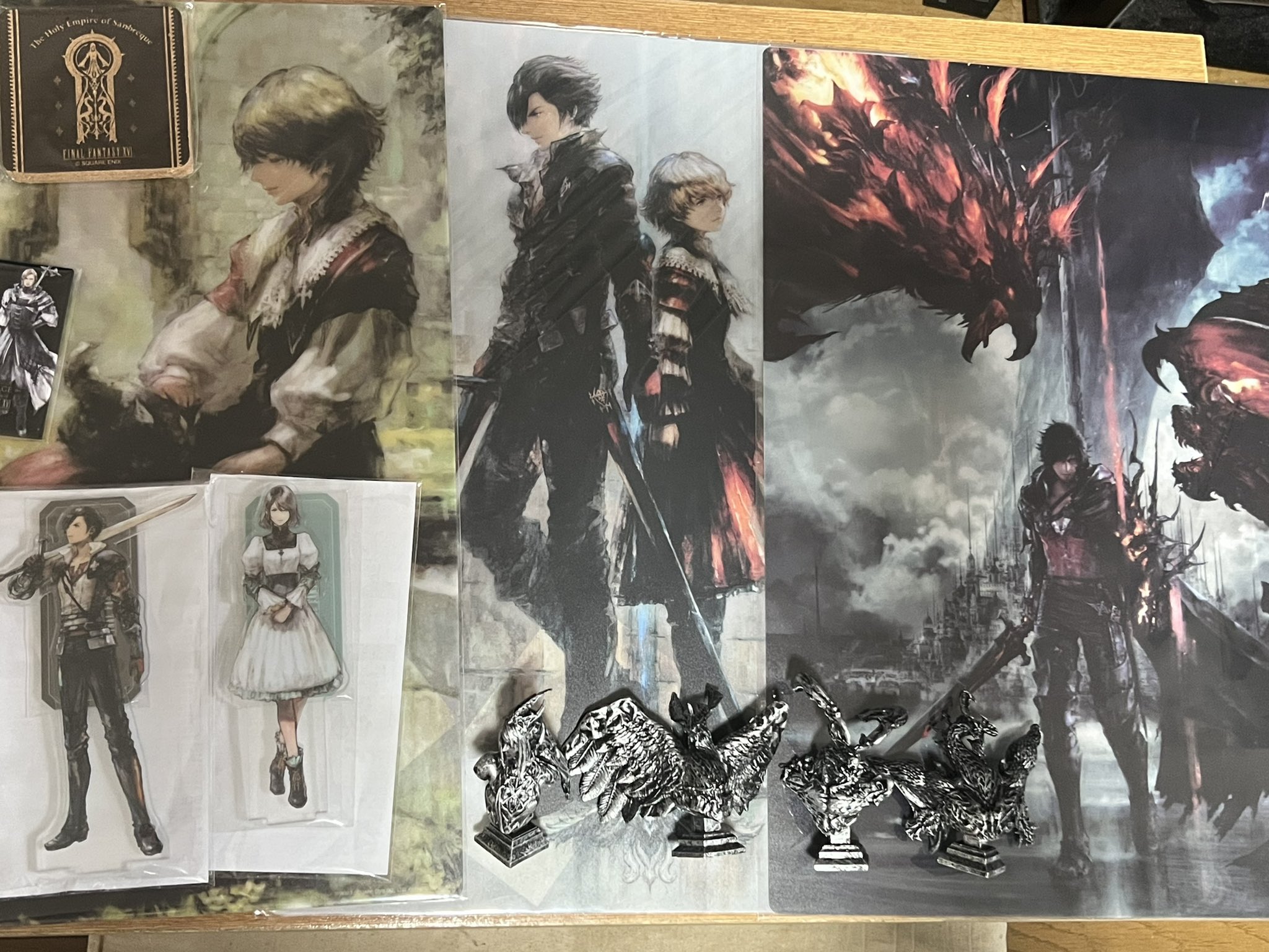 フレイル on Twitter: "隣駅でFF16クジあったから15回ほど引いた！ B賞4つも当たるのにC賞1個も当たらなかった… ショットグラス欲しいなぁ https://t.co ...