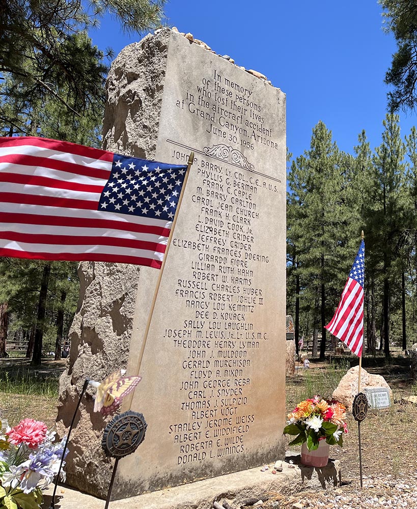 Grand Canyon Airplane Crash 1956