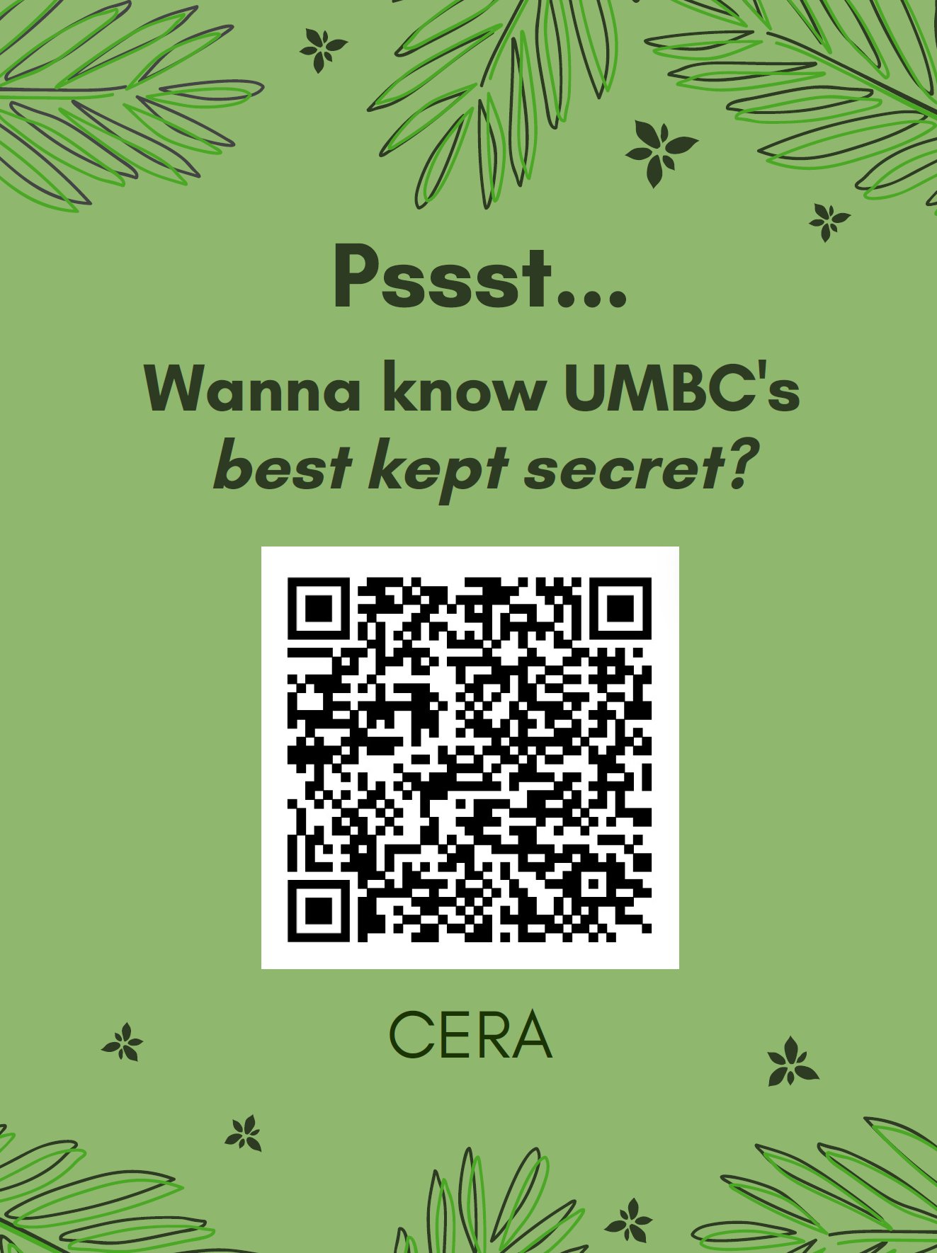 UMBC Geography & Environmental Systems on Twitter: "Scan the QR code to ...