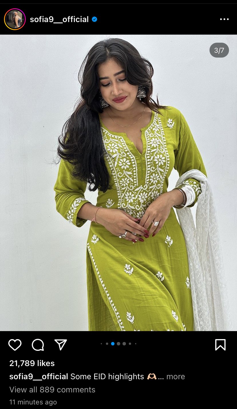 Faad Dunga BC on Twitter: "Going through Sifia Ansari’s eid media on Instagram 😭😭😭🤣🤣🤣🤣🤣 https ...