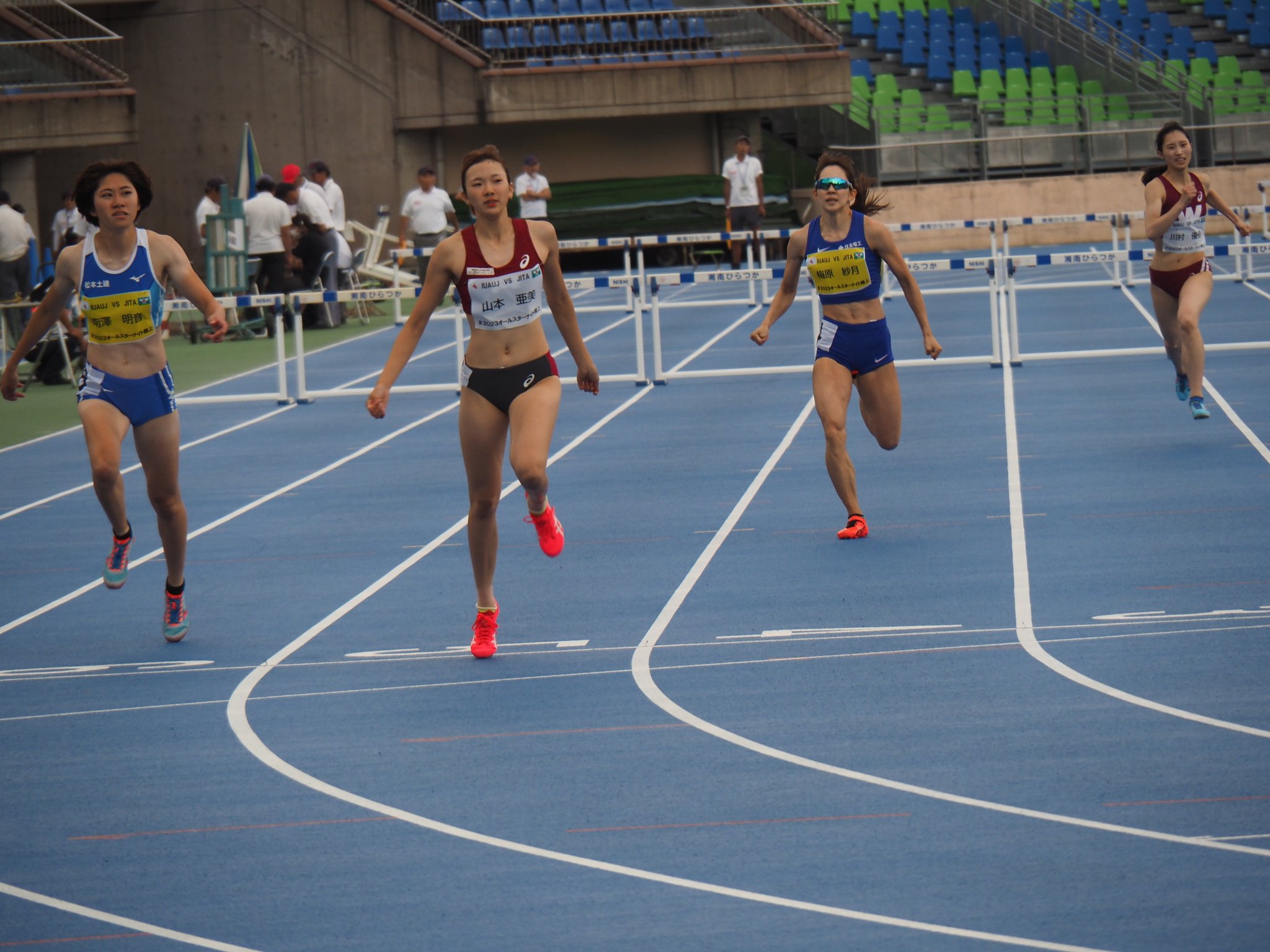 日本実業団陸上競技連合 on Twitter: "＜2023 #オールスターナイト陸上＞ ～ #日本グランプリシリーズ ～ 女子400mH結果 優勝🥇 山本 亜美（立命館大学）57.55 記録 ...