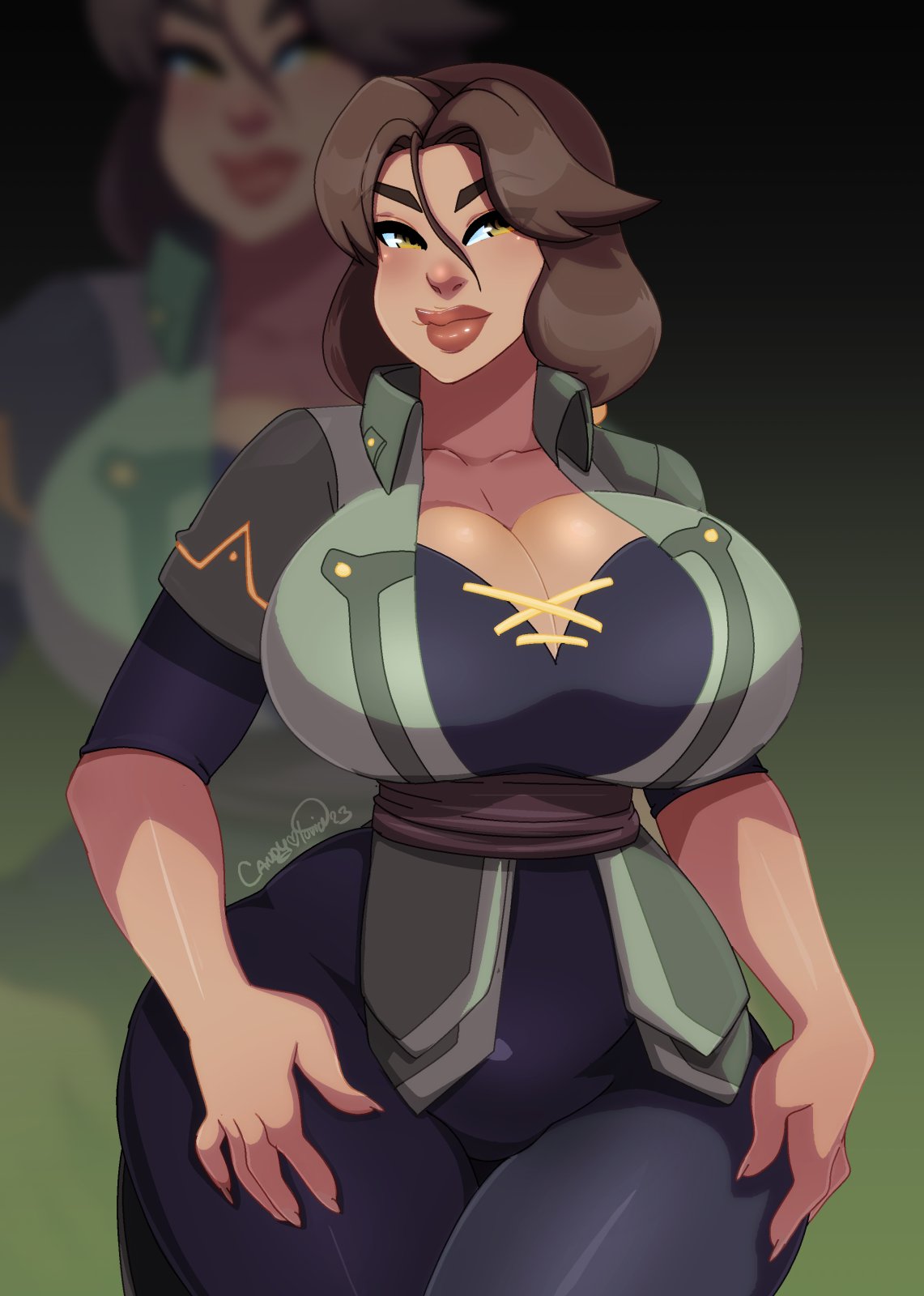 Candy (Commissions OPEN) on Twitter: "patron's request of female Hazel from #rwby based on ...