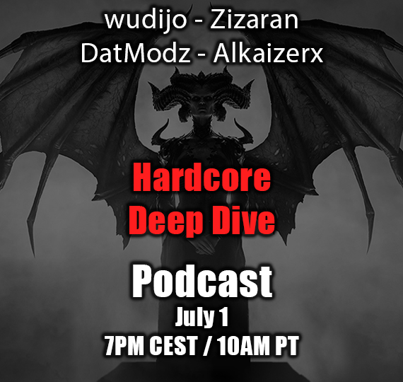 wudijo on Twitter: "Happening in 3h from now! Huge #DiabloIV podcast talking all things hardcore ...