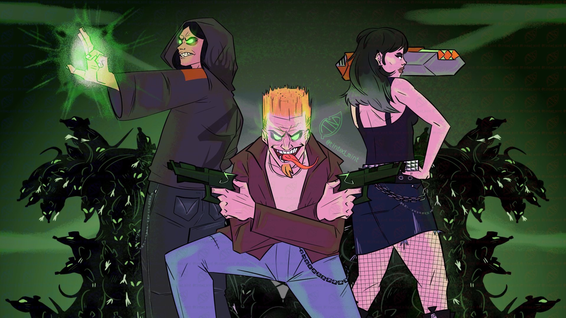 Eugen(e)🏳️‍⚧️🏳️‍🌈 on Twitter: "WOW these pieces were so fun to make! Thumbnail and illustrations ...