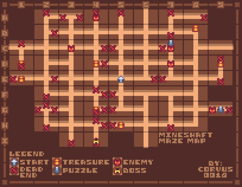 Distorted Tunnels 11631161 Map Maze Mapsformc Areas/The Forsaken