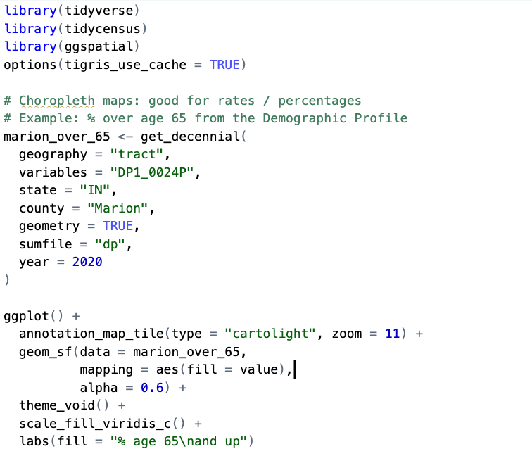Tom Carpenter on Twitter: "RT @kyle_e_walker: The easiest way to add a basemap to your #rstats ...