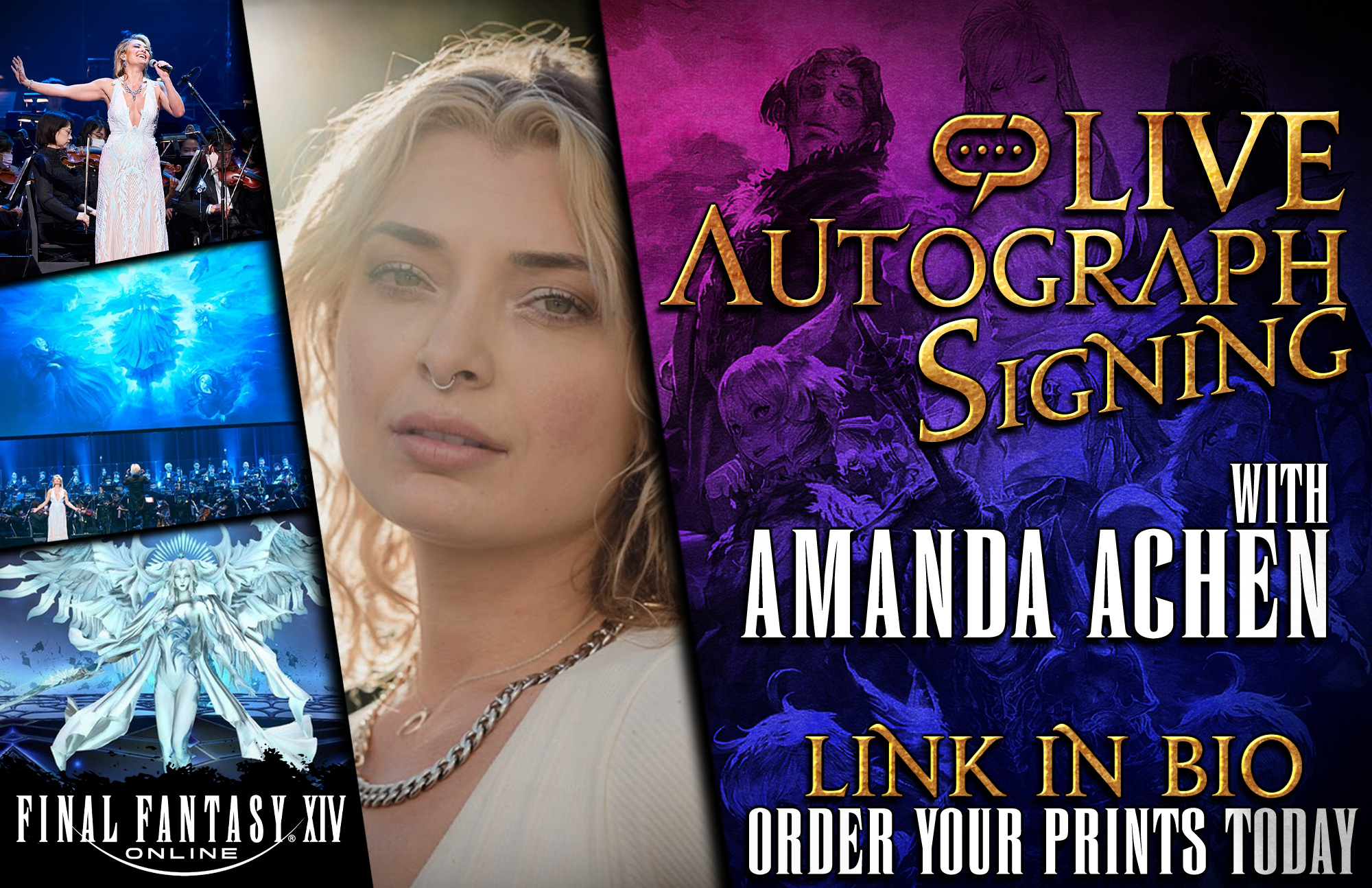 Streamily on Twitter: "The amazing Amanda Achen @SingingAmanda will be signing LIVE on August ...