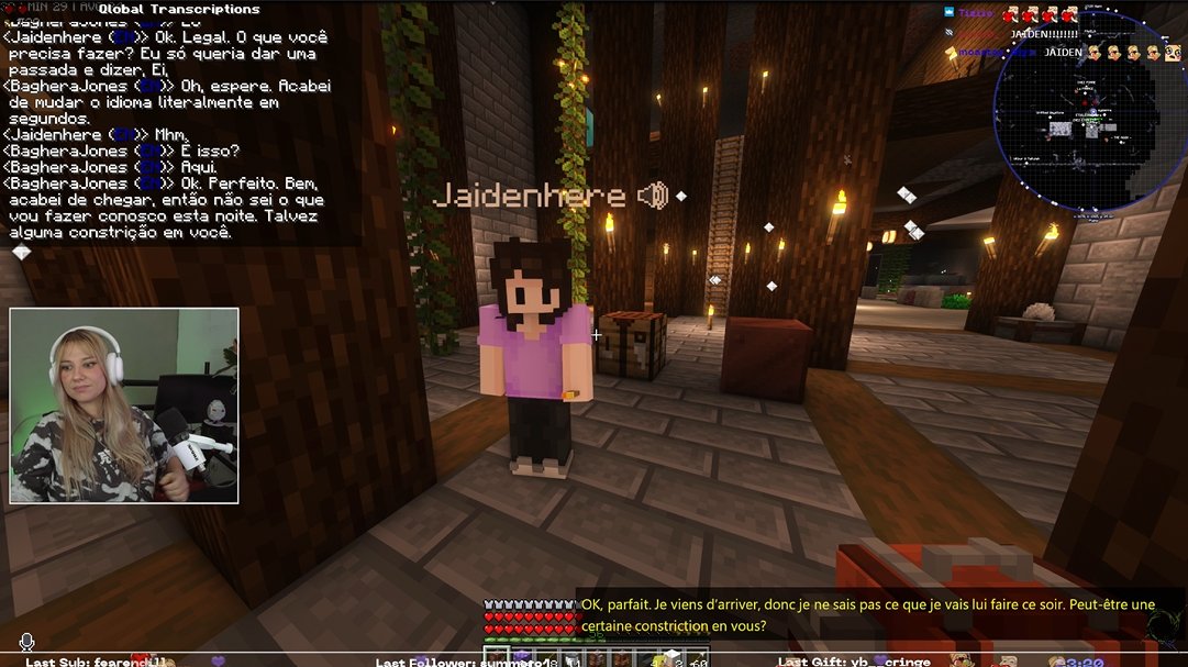 QSMP French on Twitter: "🇫🇷 | Baghera a été rejointe par Jaiden!"