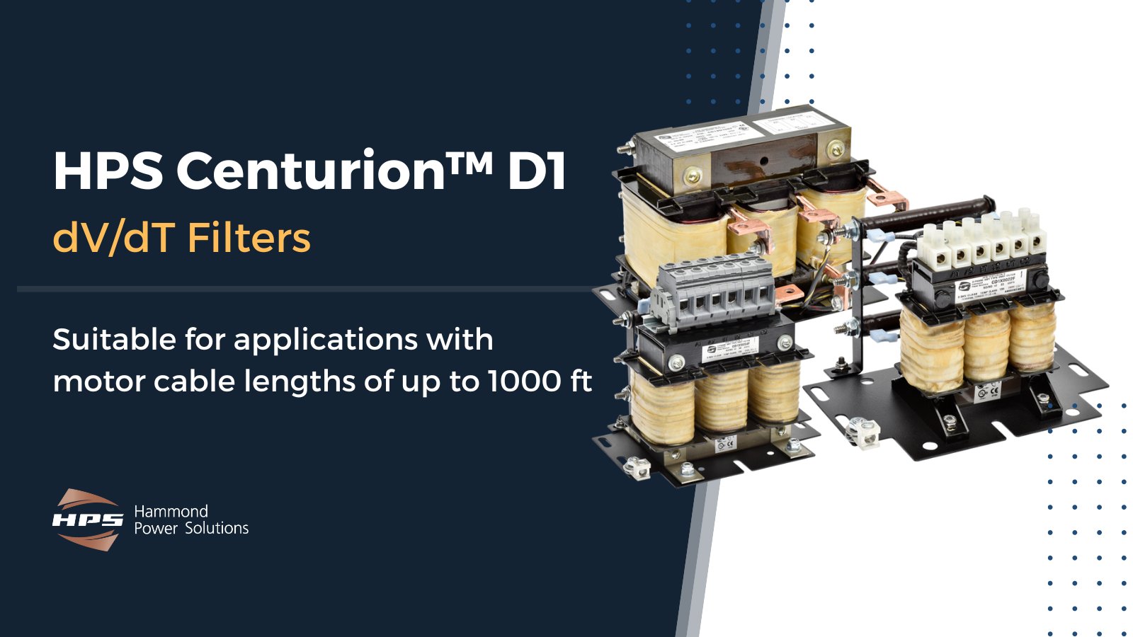 HPS Transformers on Twitter: "dV/dT filters provide protection to motors by slowing down the ...