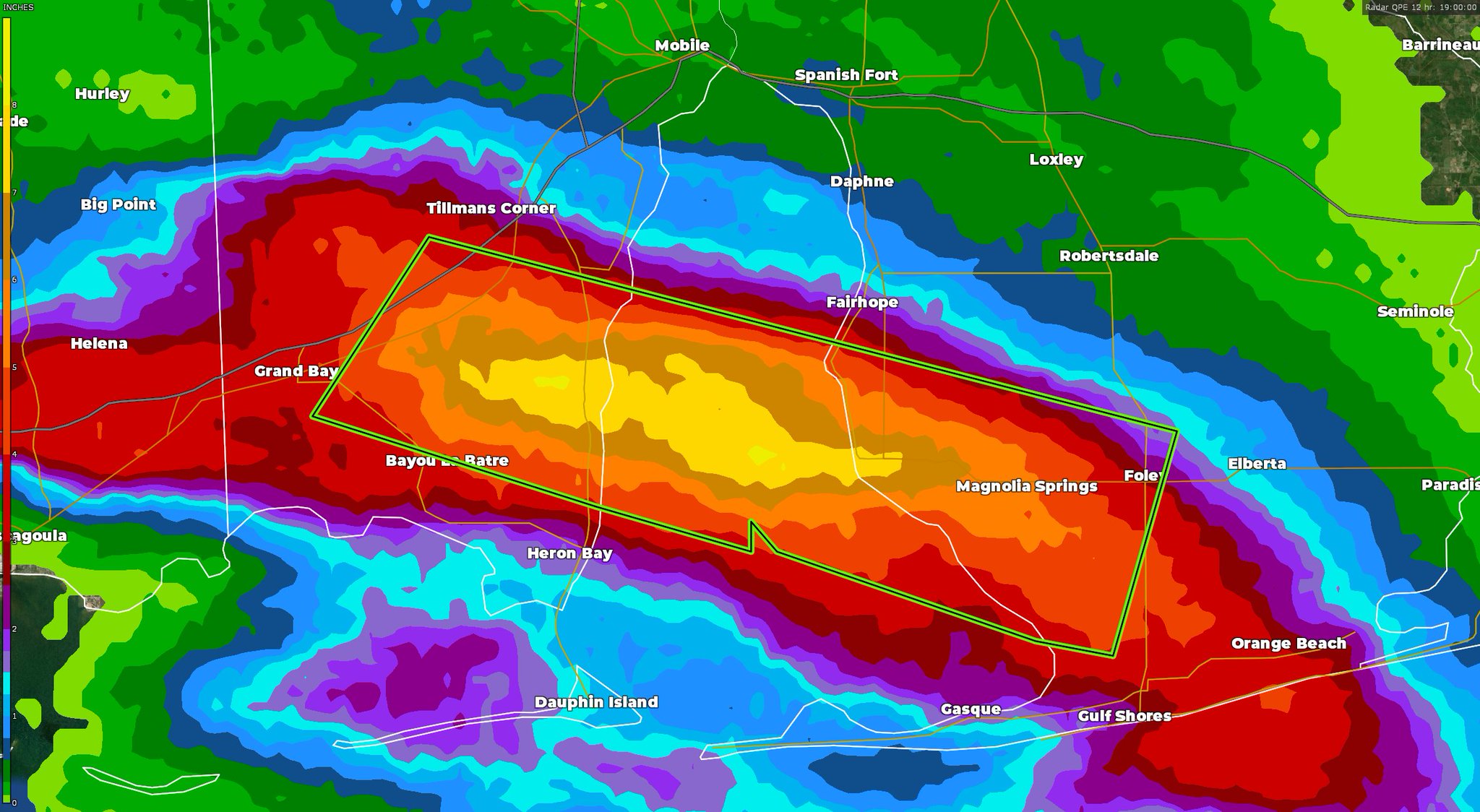 Weather Track US on Twitter: "Flash Flood EMERGENCY for Southern Mobile & Baldwin Counties, AL ...