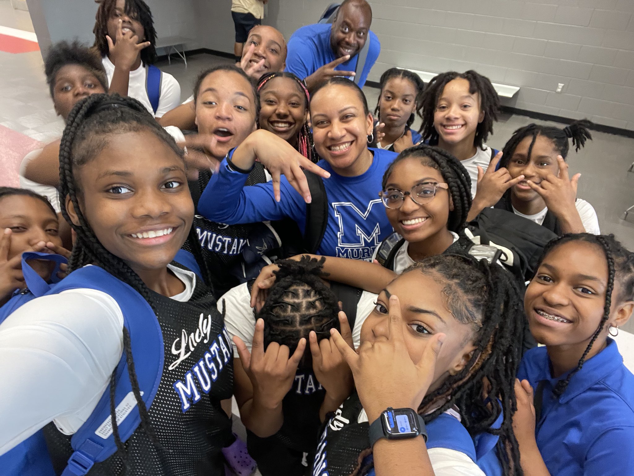 Murrah High School Girls Basketball Team MURRAH HIGH STAR AND JACKSON