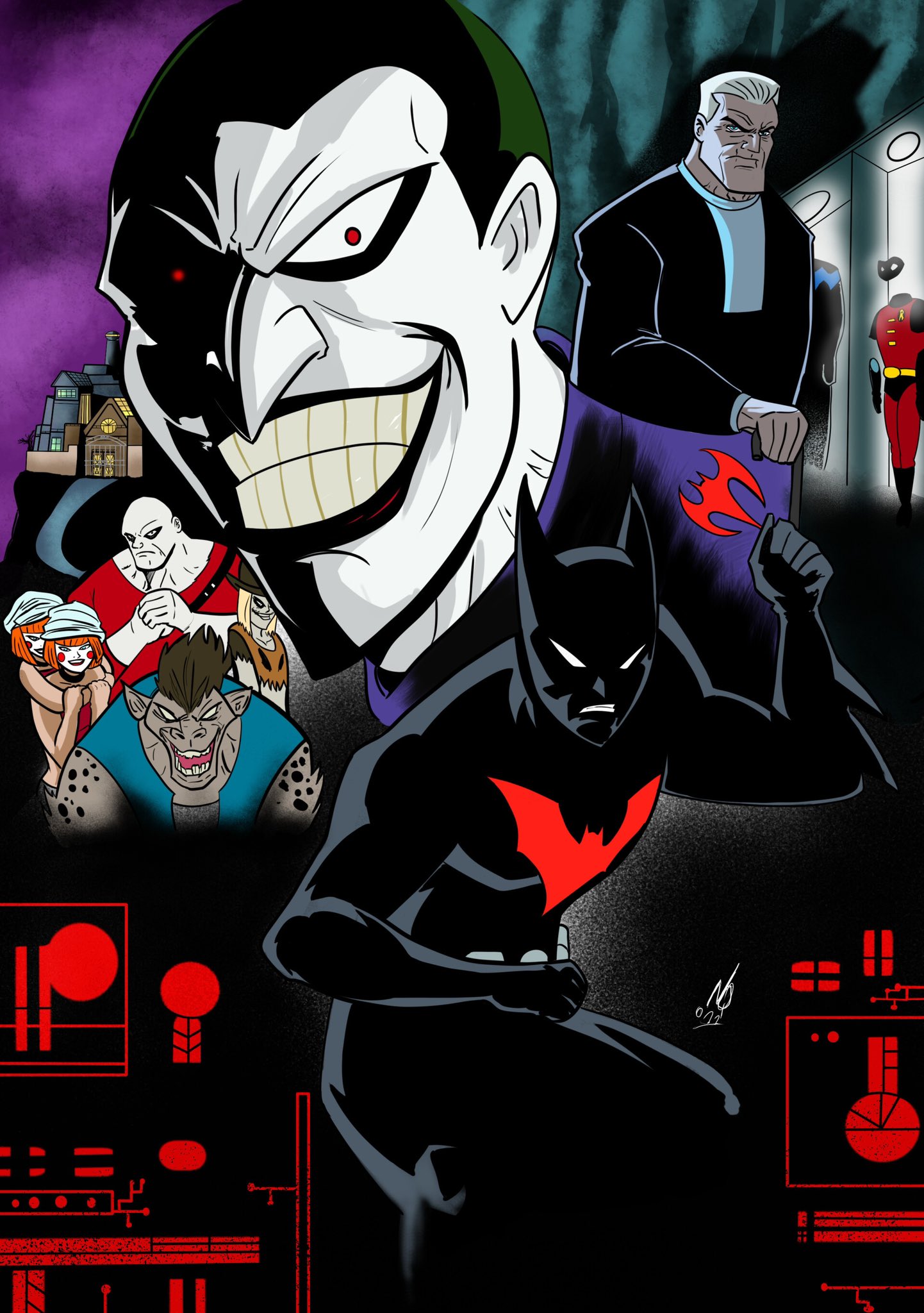 Batman Beyond Return Of The Joker Poster