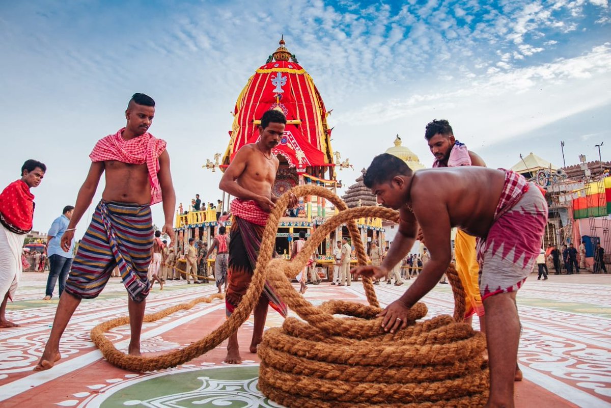 Thread - Details of Rath Yatra Chariots The chariots of #RathYatra are ...