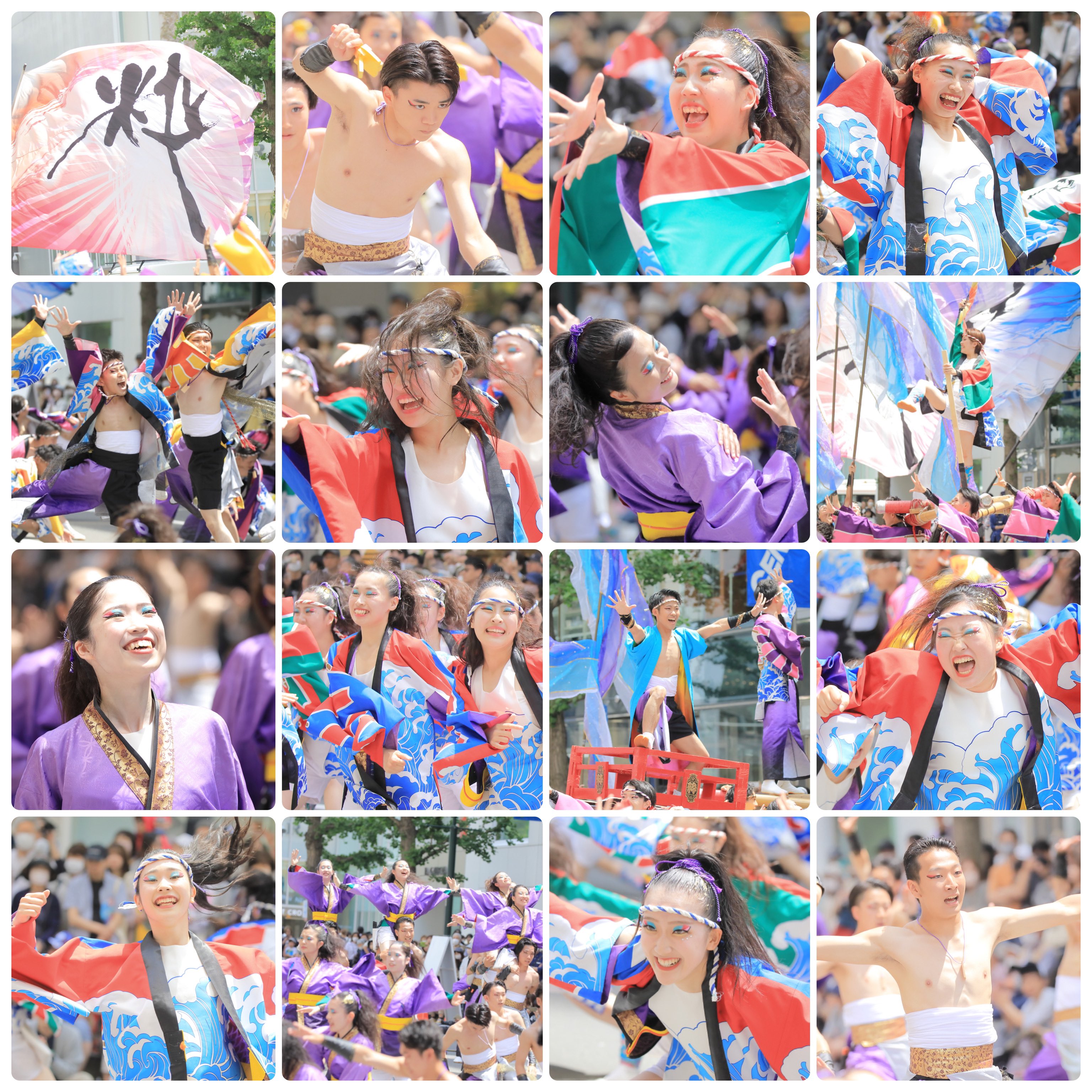 Kaoru on Twitter: "第32回YOSAKOIソーラン祭り 粋～IKI～北海学園大学 函館学生連合～息吹～ 夜桜金魚とまこまいJAPAN with 風雪太鼓 Crew鍵"ルーキー ...