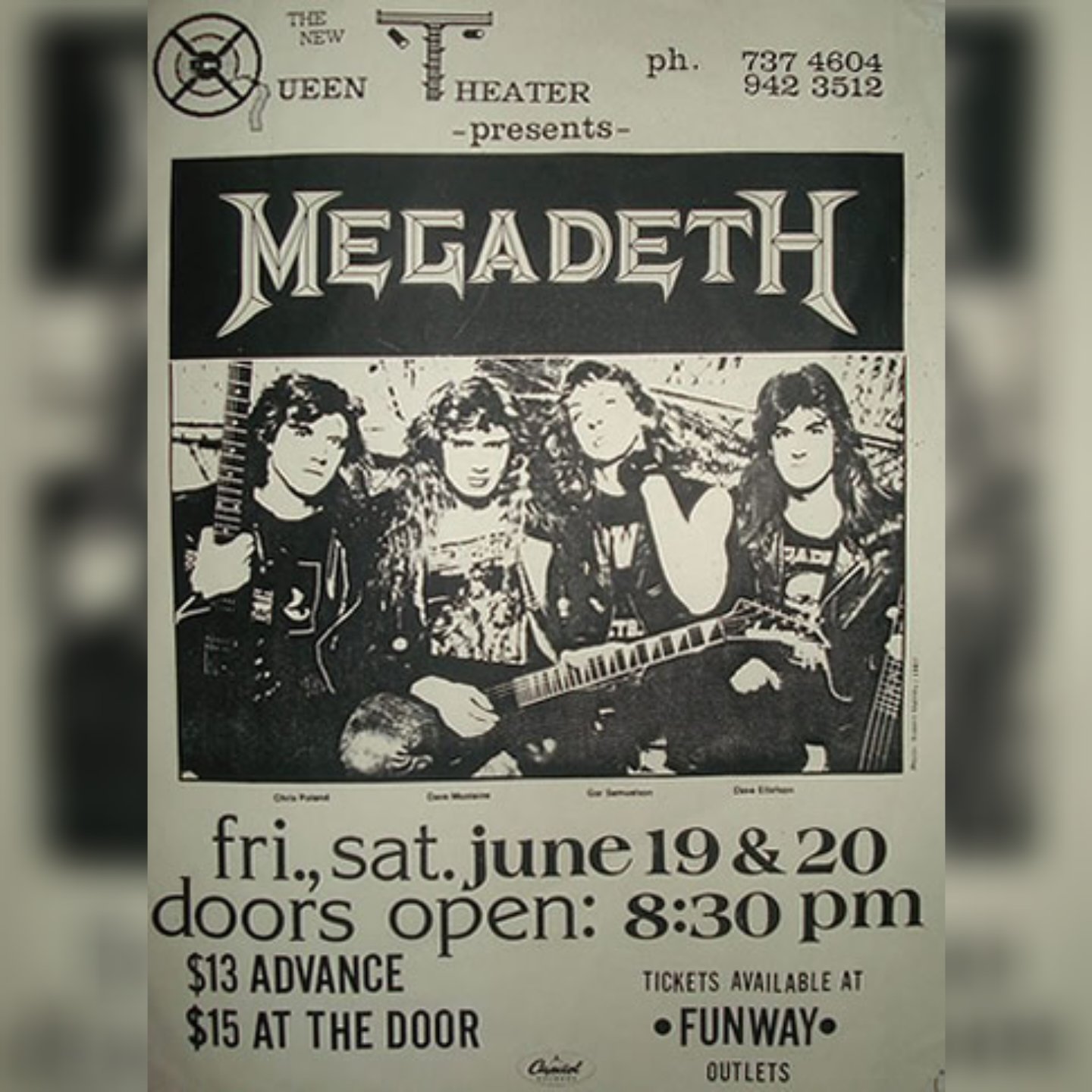 Megadeth 1987