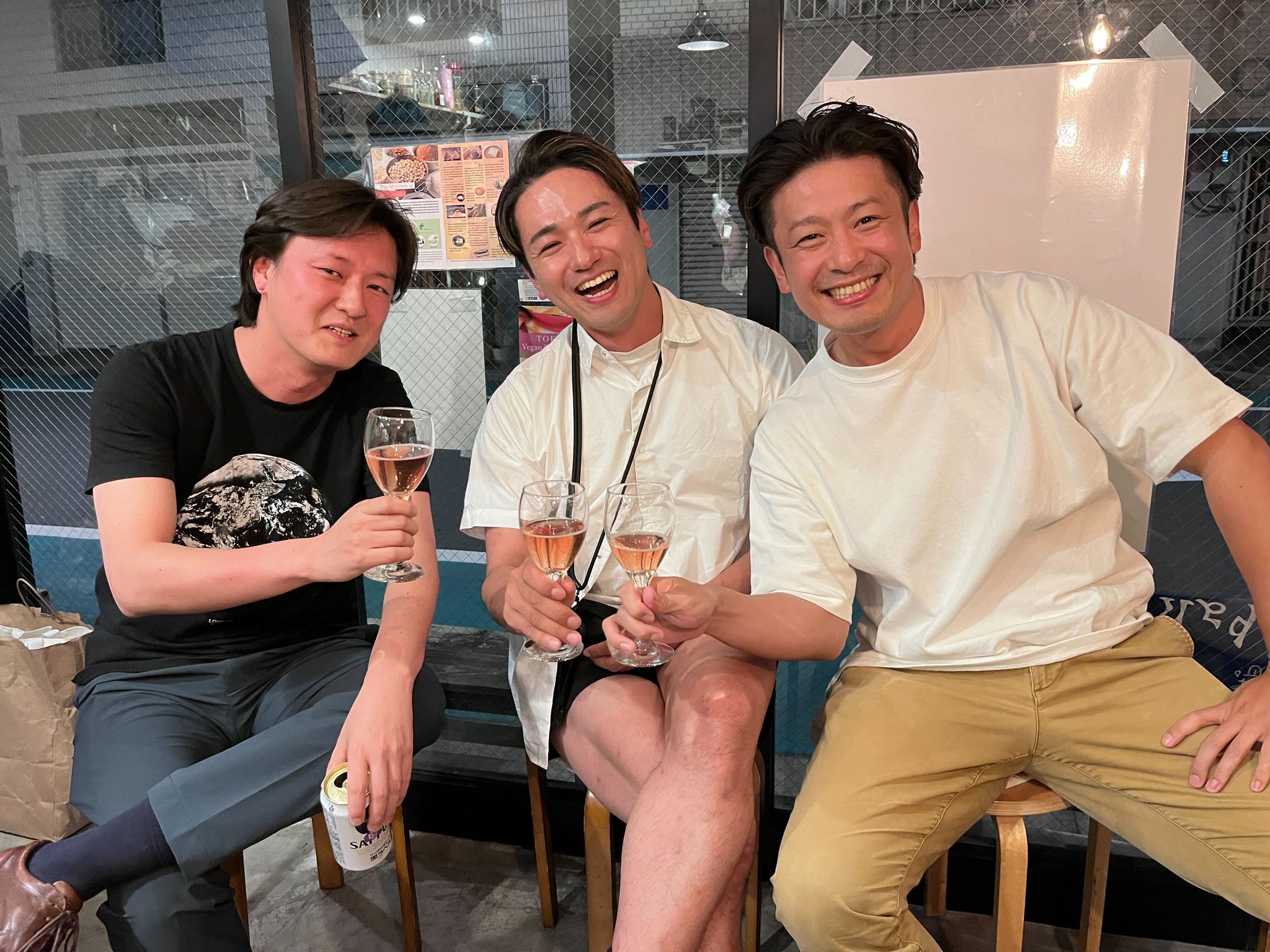Ryo Osera🇪🇪🇧🇬🇵🇱🇫🇷 6/20-7/20 on Twitter: "この3人ともに今年初老。40歳。だけど3人ともニヤニヤしてます。ワクワクしてます。いい写真。シャンディ📷 ...