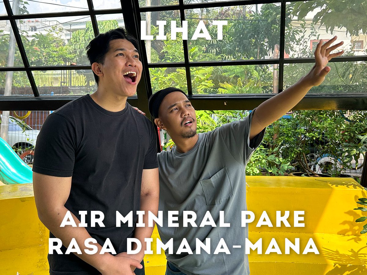 AQUA - #AQUADULU on Twitter: "Kok bisa air mineral ada rasanya? #AQUADULU"