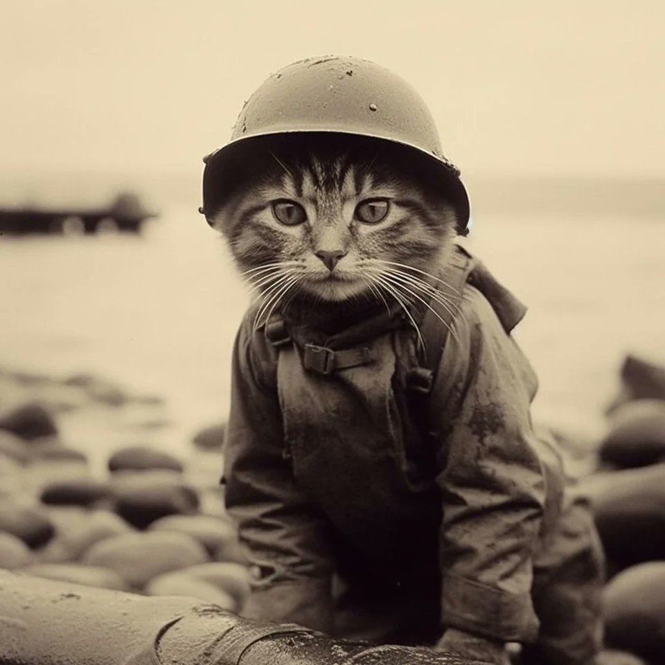 Andrew Ruiz on Twitter: ""World War II - if it was fought by cats" https://reddit.com/r ...