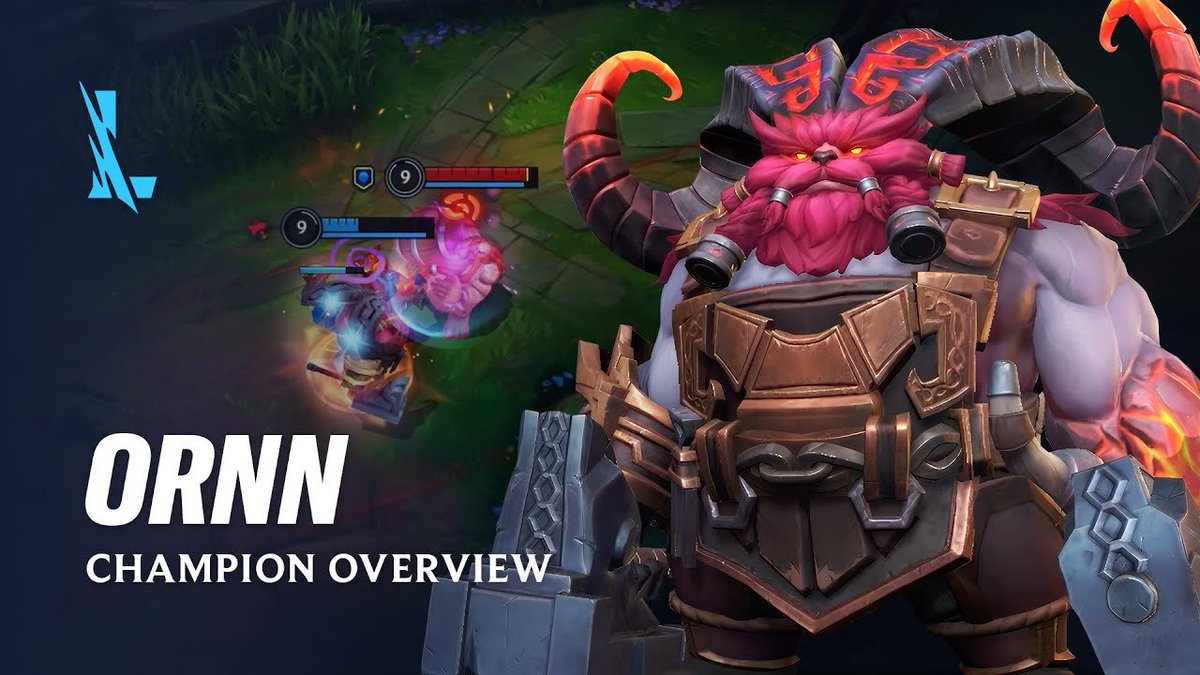 Jumaralo Hex On Twitter Ornn Champion Overview Gameplay League Of