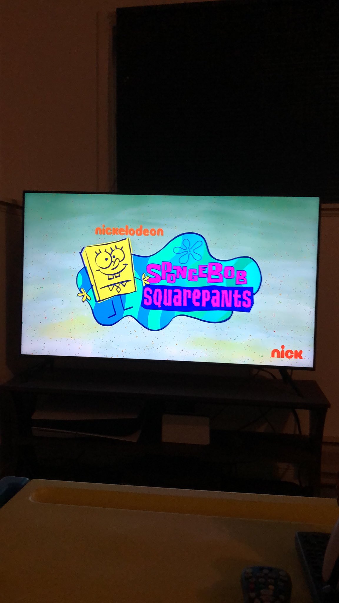 Spongebob Flat Screen Tv
