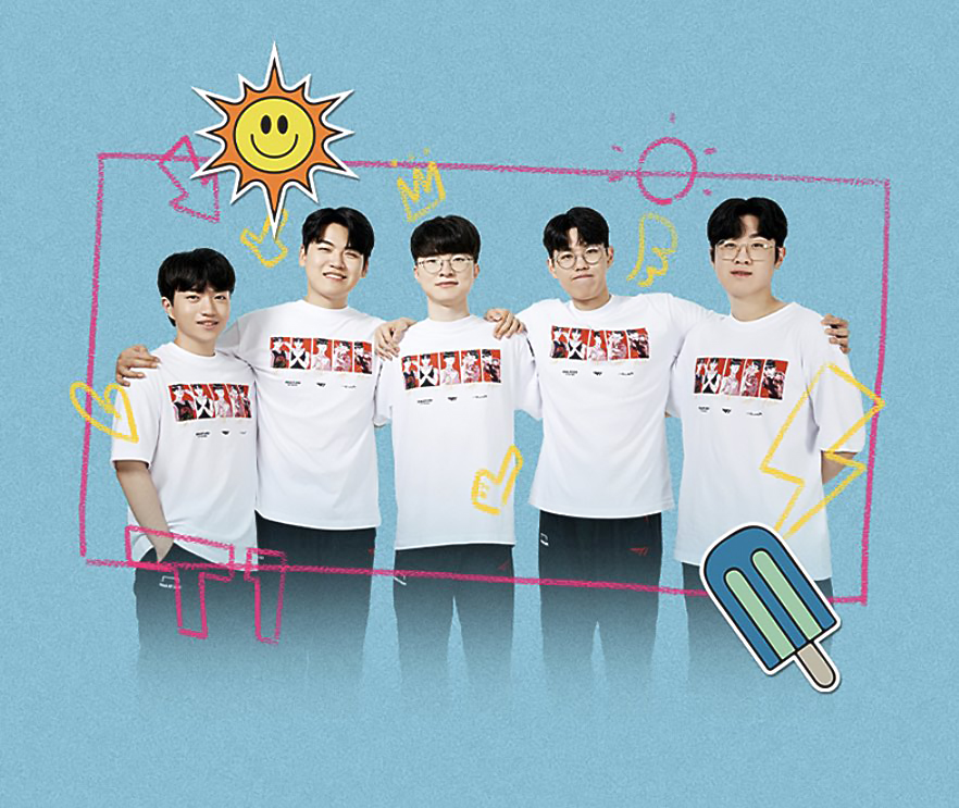 o x o. ꕤ｡ﾟ on Twitter: "Keria & Gumayusi & Faker & Oner & Zeus"