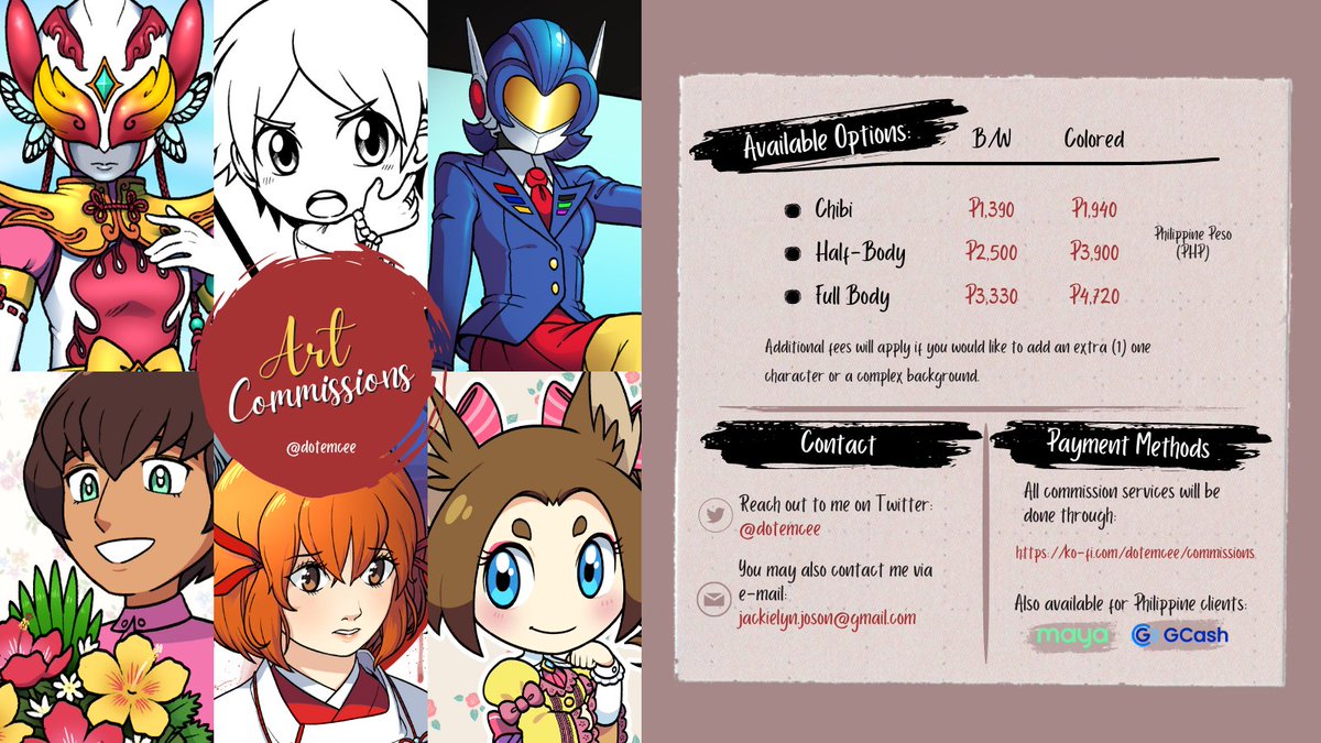 「Non-animated version of my commission sheet! You may start 」mukkuru 🎨の漫画