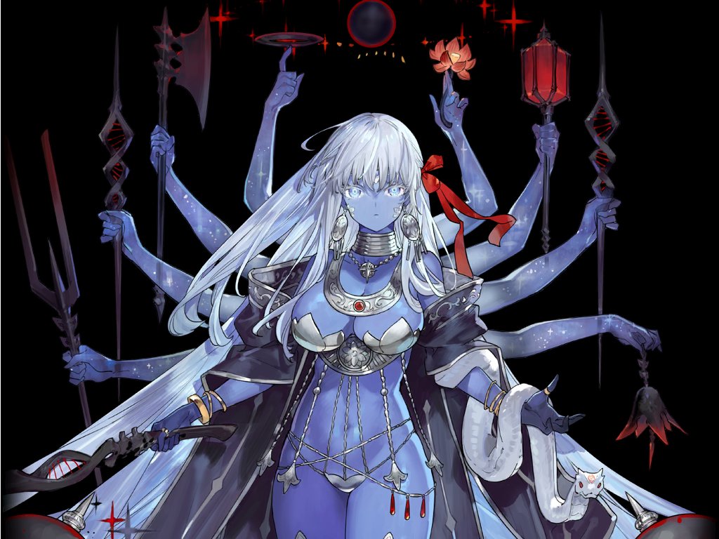 🔞 👯‍♀️ on Twitter: "Kali and durga artist is starshadowmagic! So glad for her she draw for fgo ...