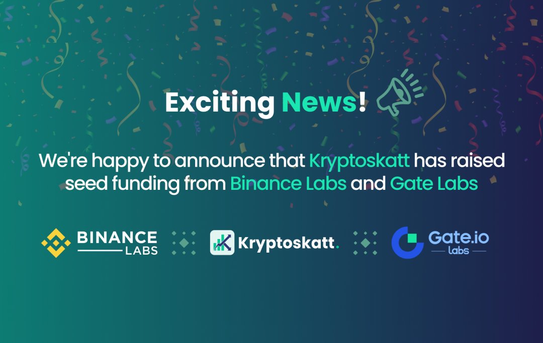 Kryptoskatt on Twitter: "📢 Exciting News! We're happy to announce that Kryptoskatt has raised ...