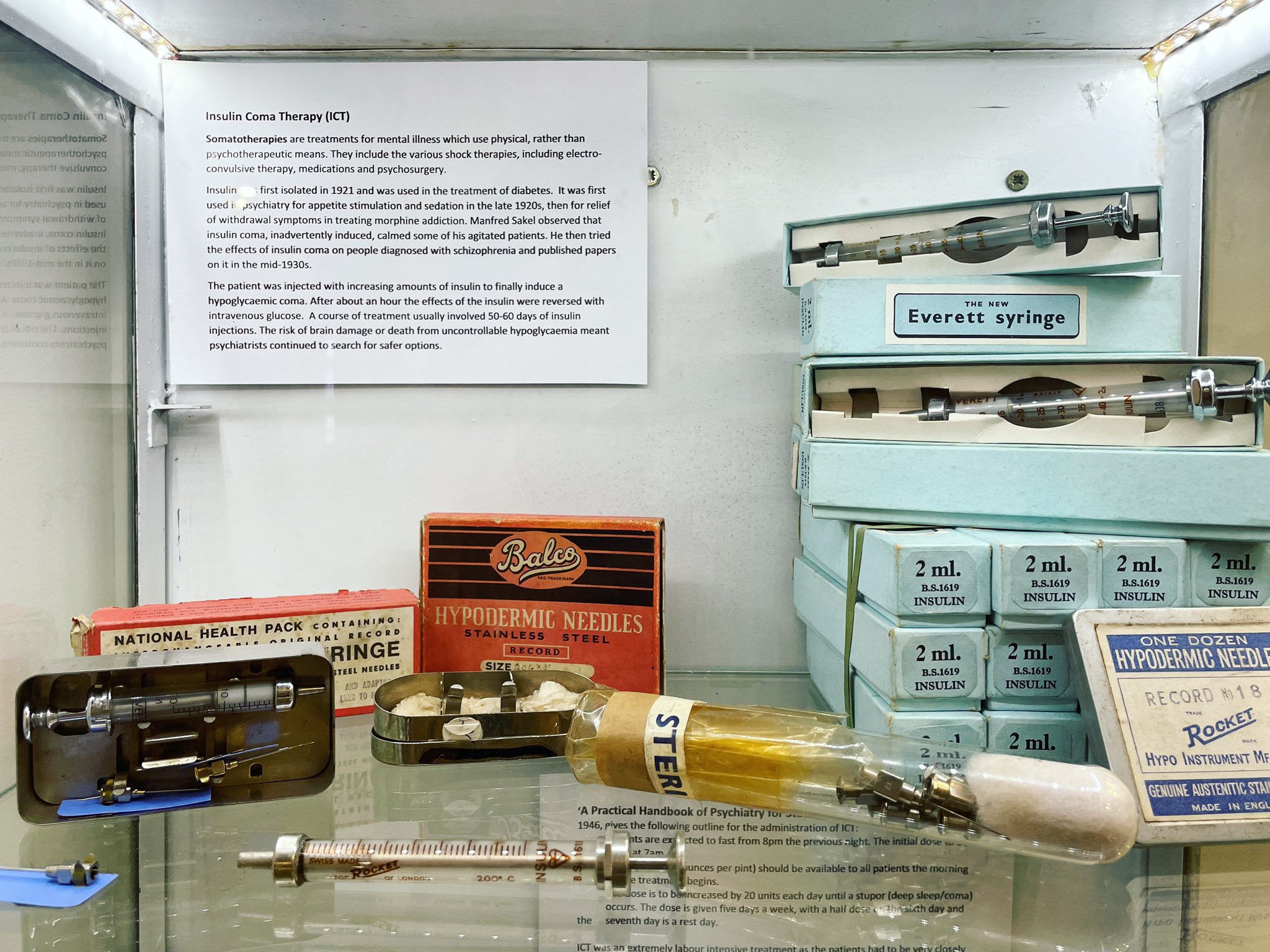 Insulin Coma Therapy PPT Treatments For Psychological Disorders