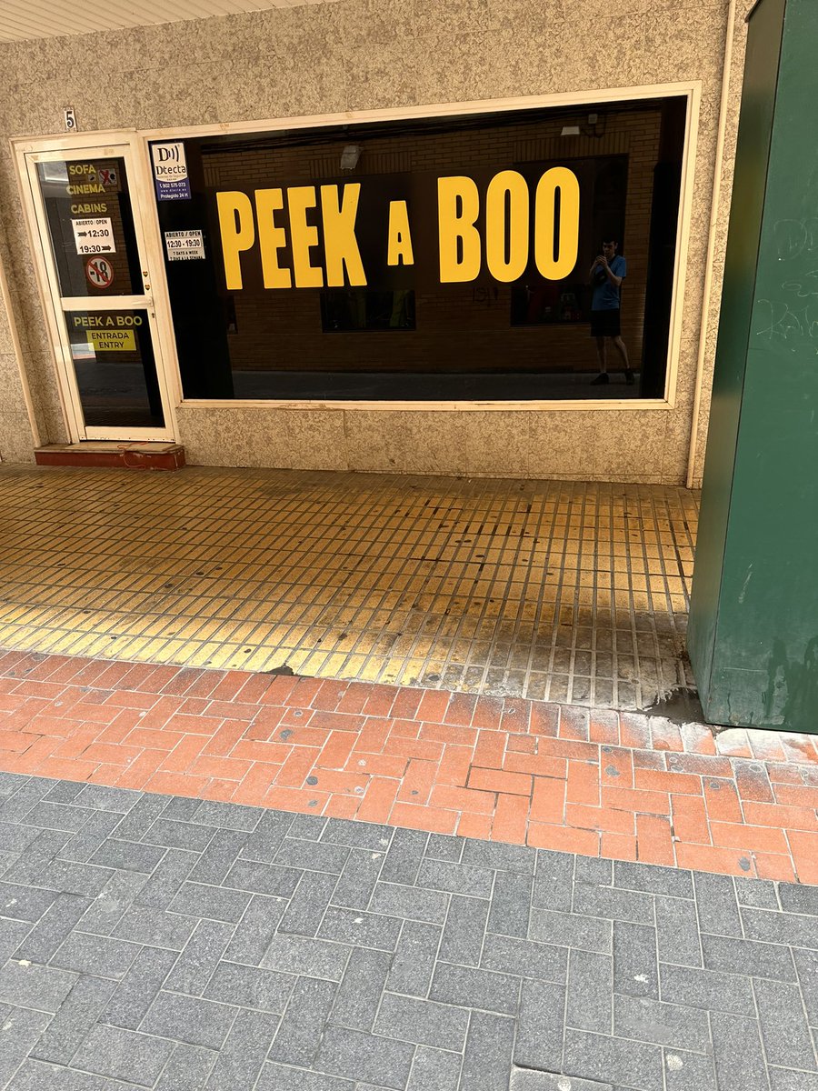 Hope Persia On Twitter Peek A Boo Sex Cinema In Benidorm Lots Of Older Men Go In Here