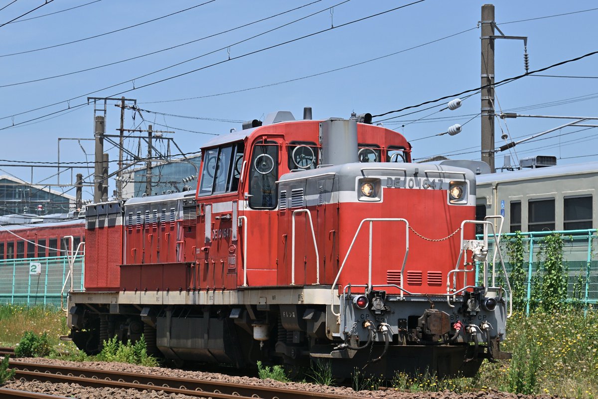 藍初 奏（あいそめ そー） on Twitter: "DE10 1647 秋田総合車両センター 2023.6.20 弘前常駐の1647がAT入場へ。"