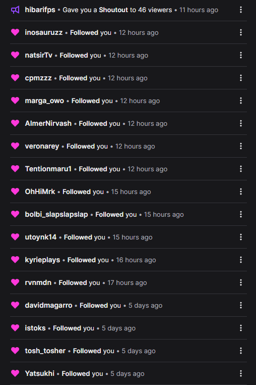 Pieguy On Twitter We Also Got Some Follows During The Stream And Only