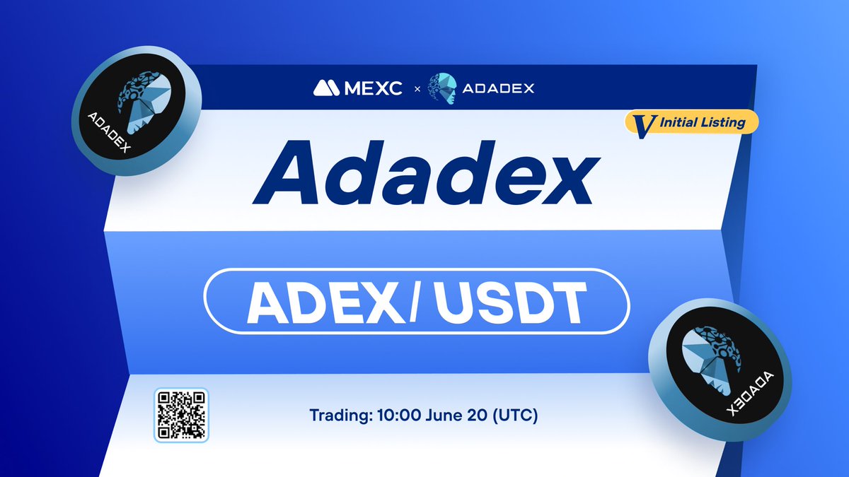 MEXC on Twitter: "Happy to announce that the @AdadexOfficial Kickstarter has concluded and $ADEX ...