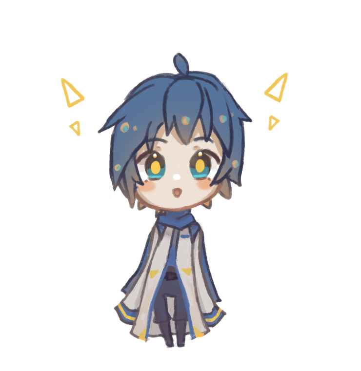 カイト(ボーカロイド) 「The kaito #KAITO」|meekieのイラスト