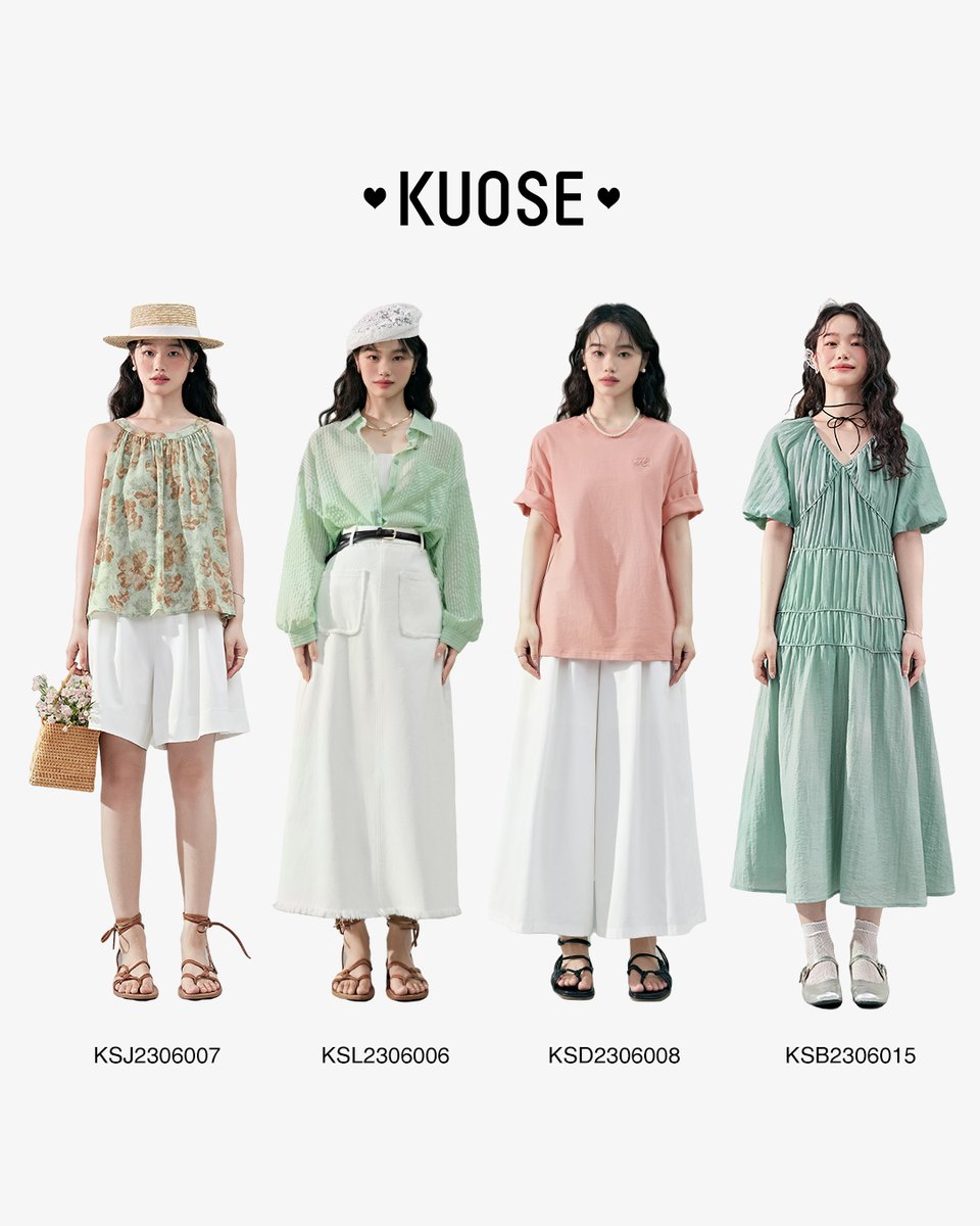 KUOSE on Twitter: "New collections | Sunset Coast 🌅 A good outfit can instantly lift your mood ...