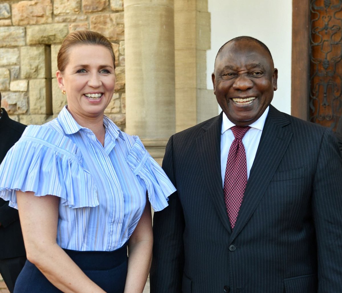 Sipho Mbele on Twitter: "President Cyril Ramaphosa receives Prime Minister of the Netherlands ...