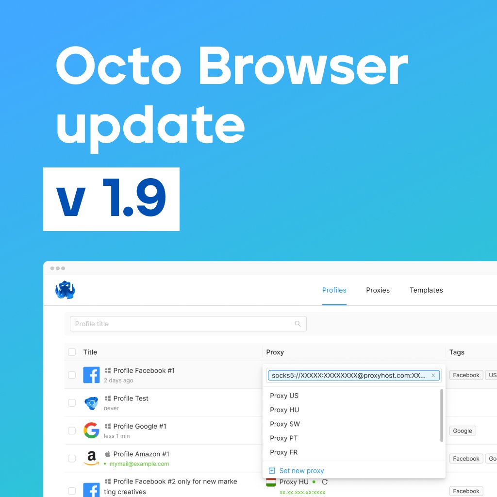 Octo Browser on Twitter: Octo Browser on Twitter: