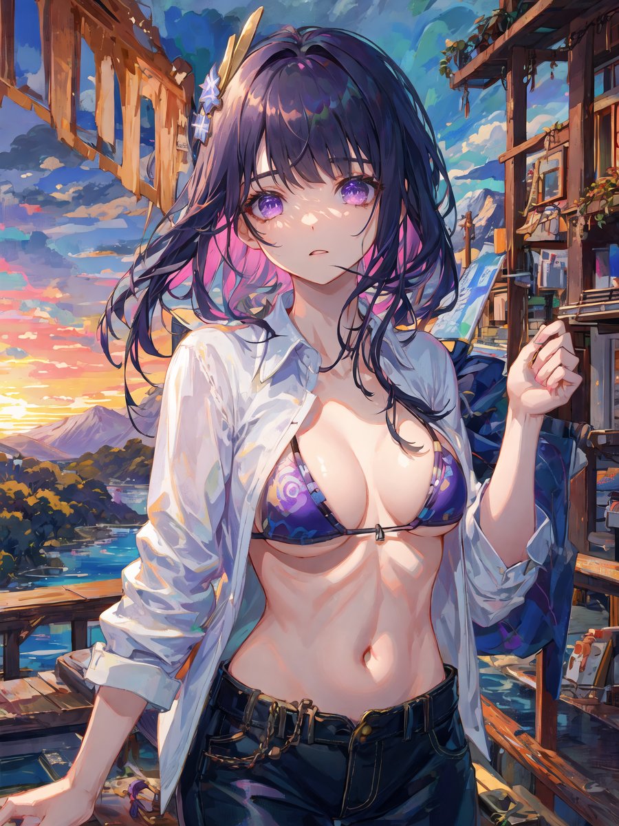 EI⚡️ & her puppy 🦊 on Twitter: "#raiden #原神 #GenshinImpact #雷电将军 #RaidenShogun #EI #イラスト #artist ...